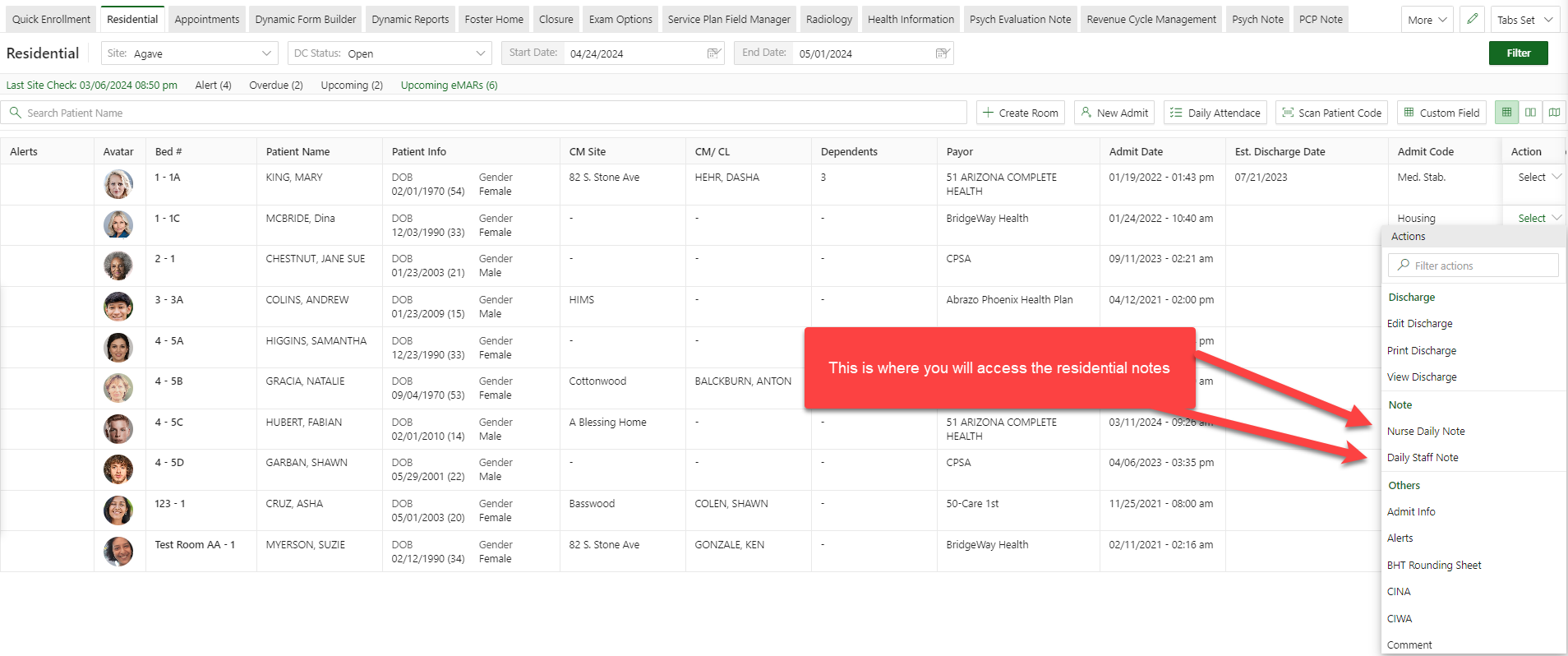 Residential Module- Notes – Axiom