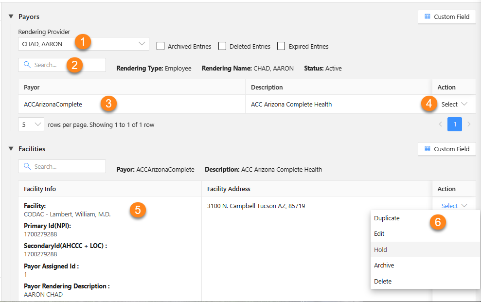 RCM - Rendering Providers – Axiom
